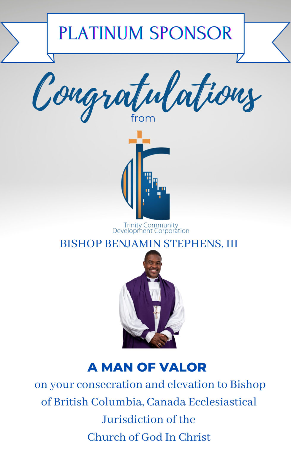 Souvenir Journal - Trinity Temple Church of God in Christ